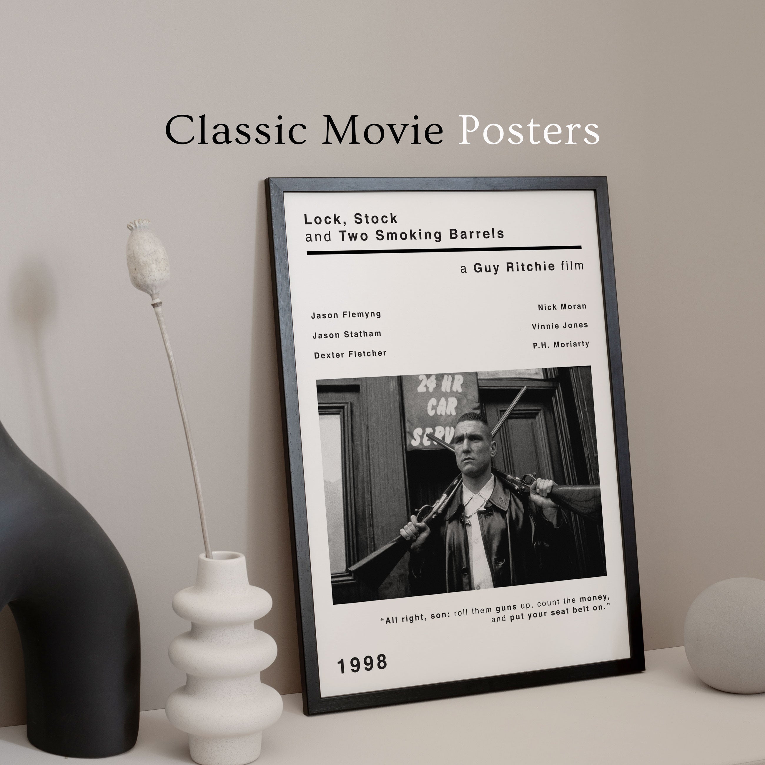 Lock Stock And Two Smoking Barrels Movie Poster